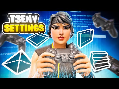 The BEST Controller Settings For Fortnite In 2026! | t3eny