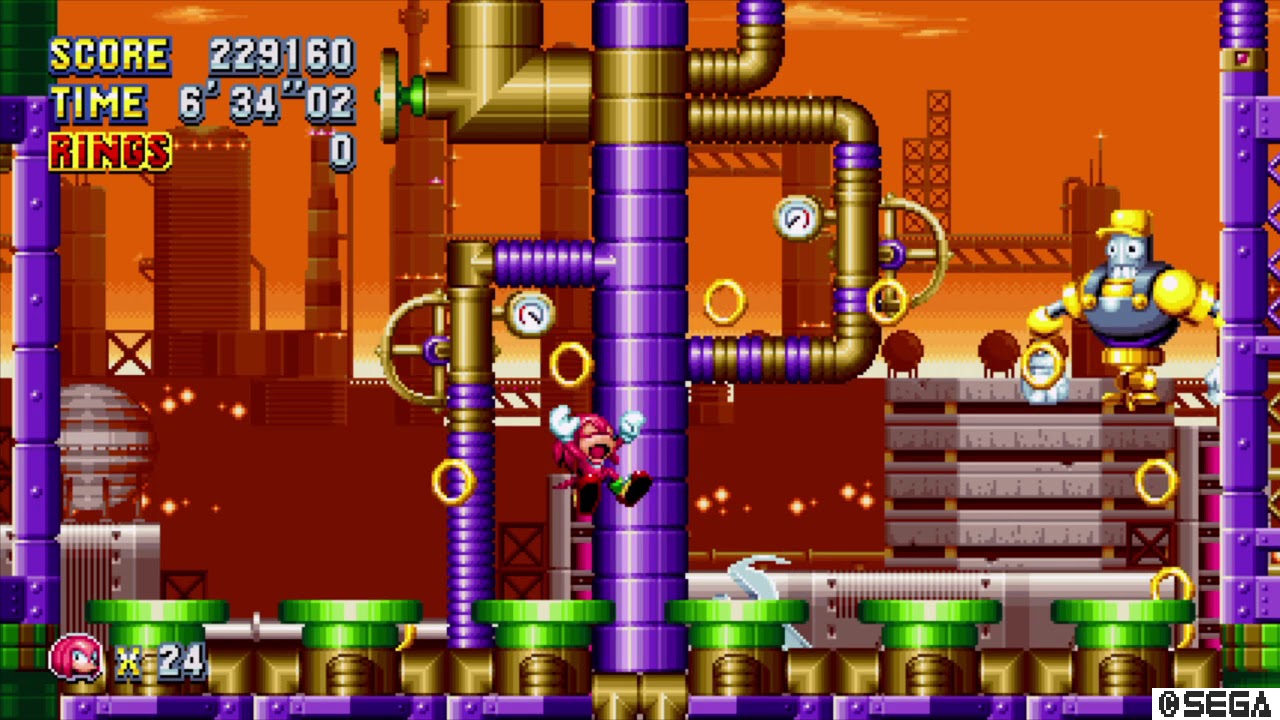 Sonic Mania - The Mini Boss, Goodbye Bubble Shield, I Did Want You Lol ...