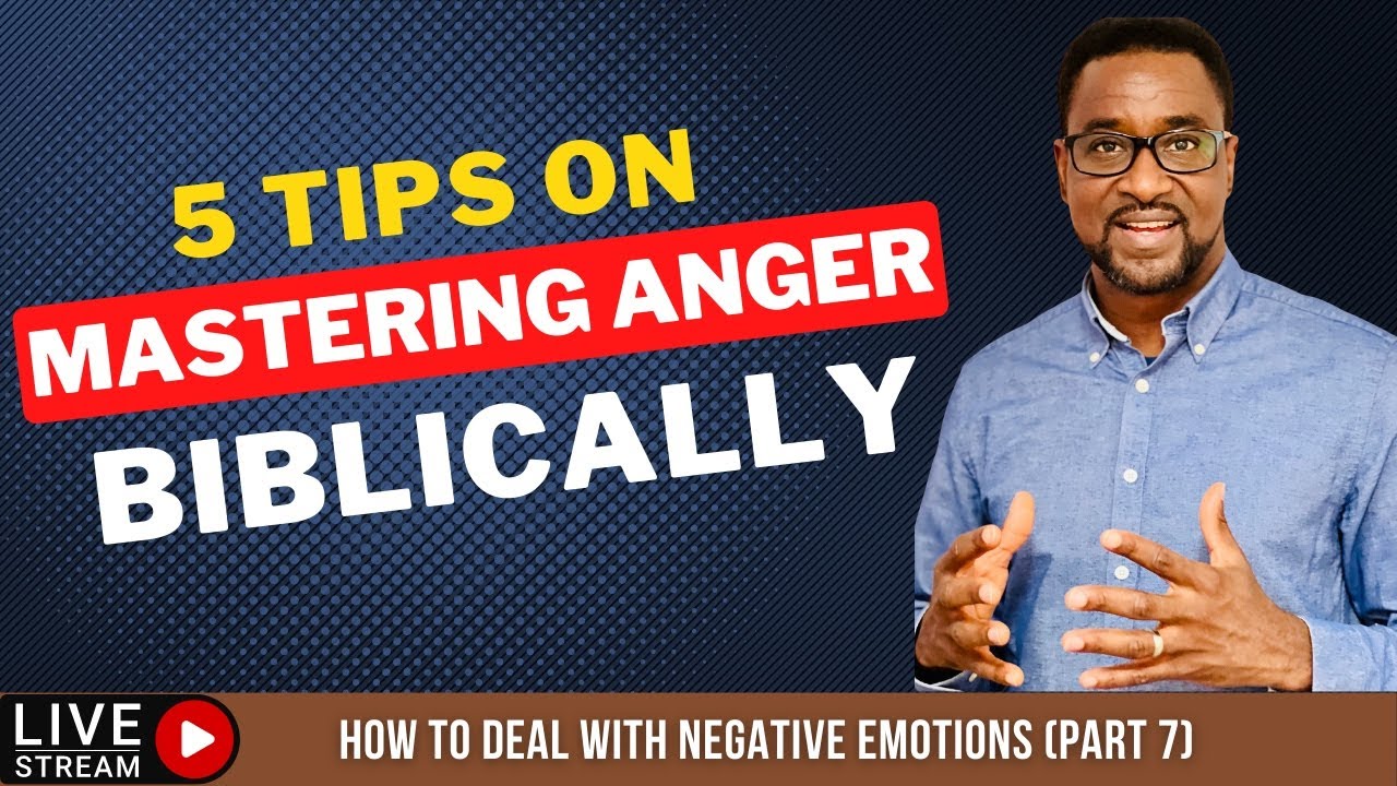 How to MASTER ANGER: Biblical Principles to CONTROL Your Temper - YouTube