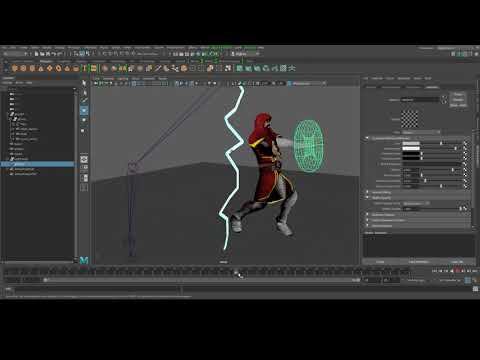 สร้าง Lighting Effects บน Autodesk Maya 2017 -2018 - YouTube