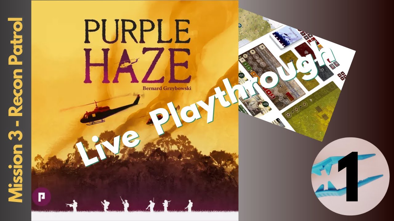Purple Haze Mission 3 Live Playthrough - Recon Patrol - YouTube