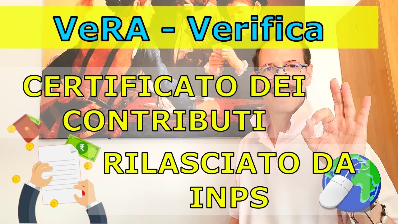 VeRA CERTIFICATO DEI DEBITI CONTRIBUTIVI INPS - COS'È, CHI LO RICHIEDE, COME FUNZIONA - Tutorial ...