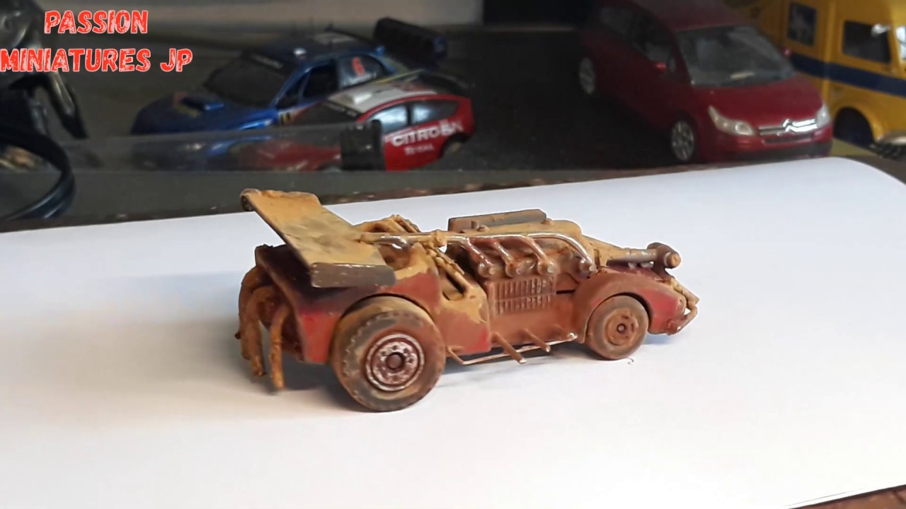 MATCHBOX ROAD DRAGSTER custom Mad Max - YouTube
