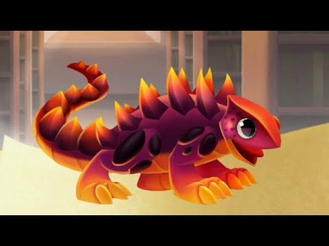 THE NEW SALAMANDER DRAGON REVIEW Dragon city - YouTube