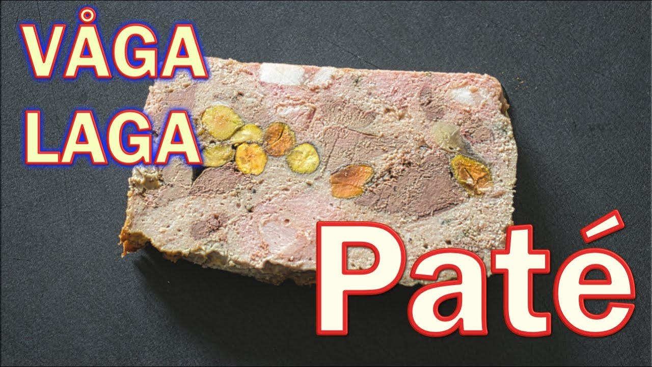 Paté, lantpaté - pâté de campagne - YouTube
