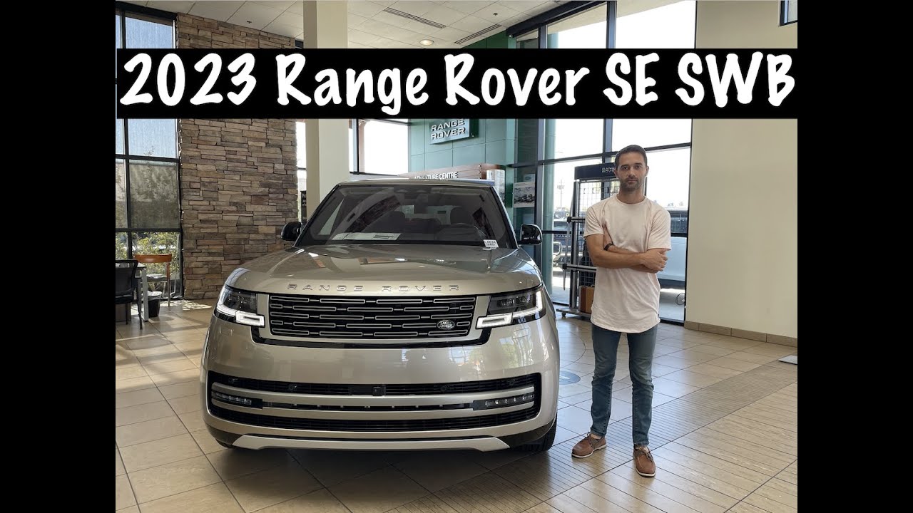 2023 Range Rover SE SWB. The best NEW luxury SUV to buy! - YouTube