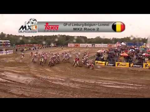 MX GP Lommel - Belgique MX2 - Motocross 2009 - YouTube
