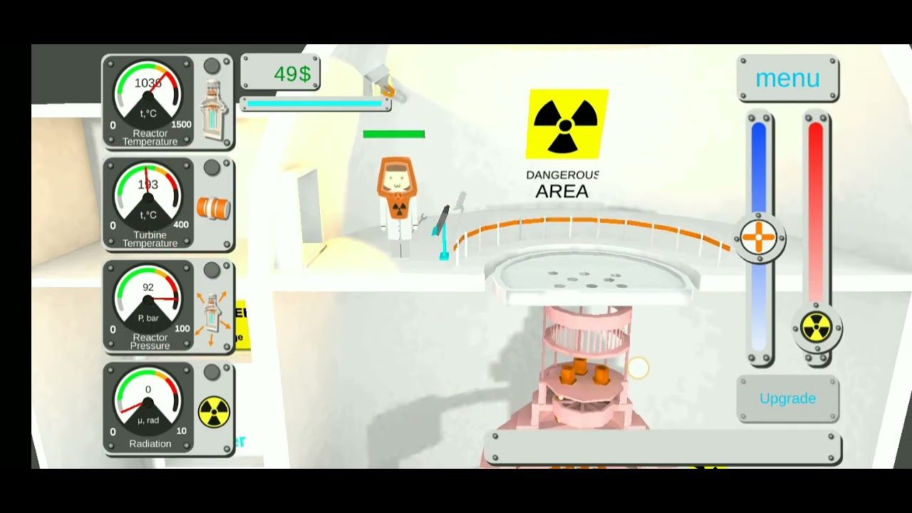nuclear reactor simulator - YouTube