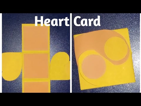 Heart Card //How to make Heart Card //Heart card tutorial //Valentine ...