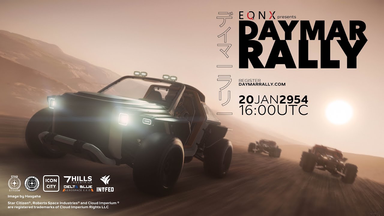 Daymar Rally 2954 presented by EQNX - YouTube