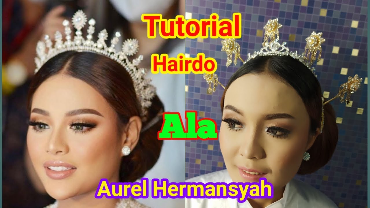 Tutorial Hairdo Ala Aurel Hermansyah. - YouTube