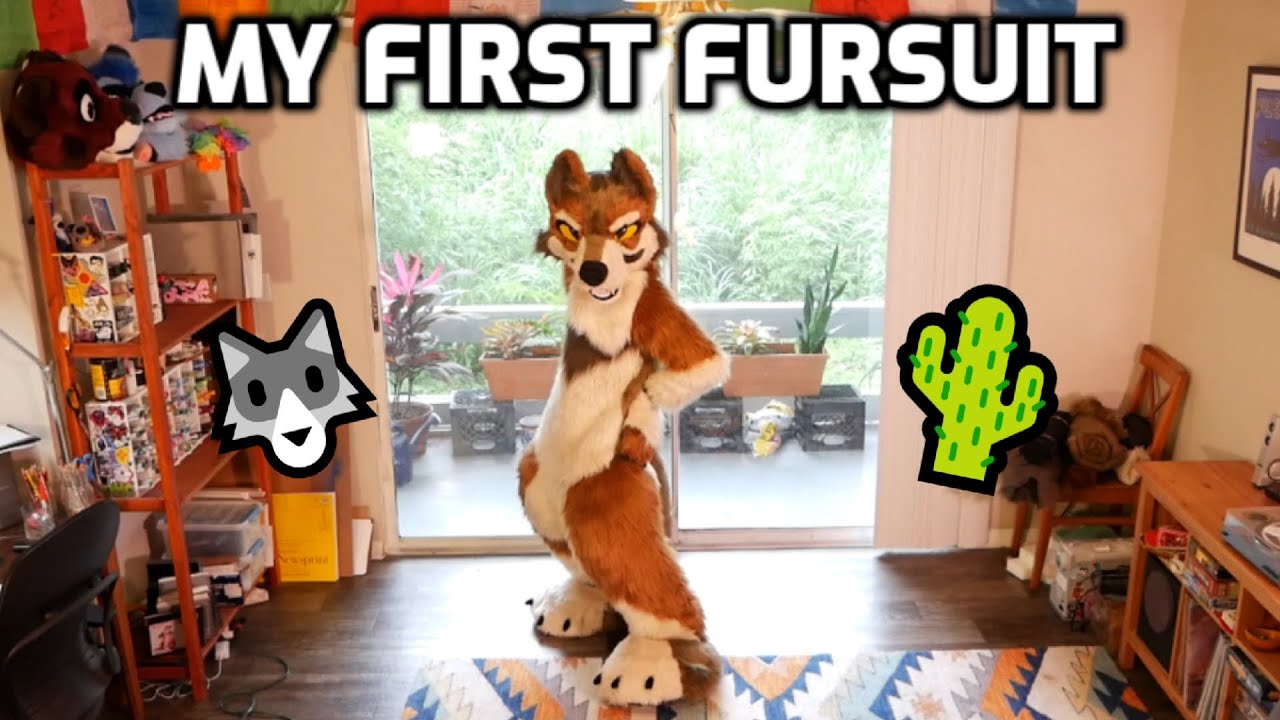 Total beginner spends quarantine locked up making a fursuit - YouTube