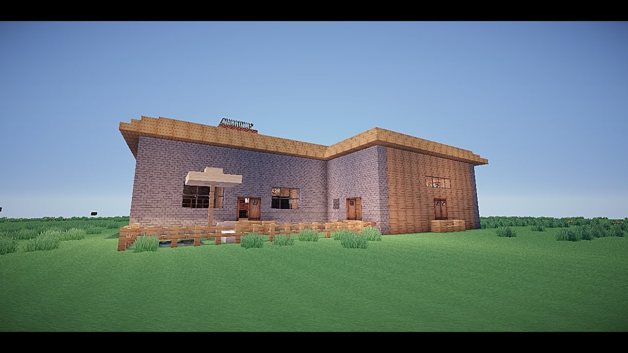 Minecraft - Modern Ev Yapıyoruz (2) - Bölüm 1 - YouTube