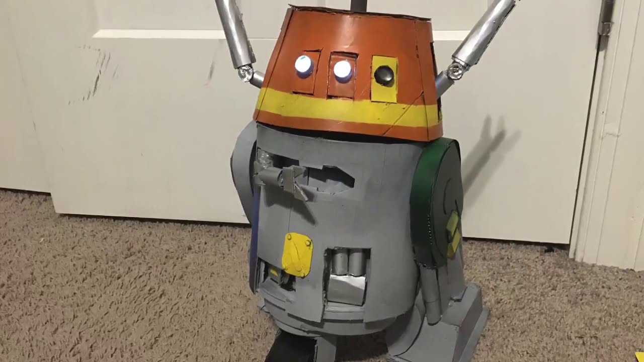 DIY Chopper Droid Build Tutorial - YouTube