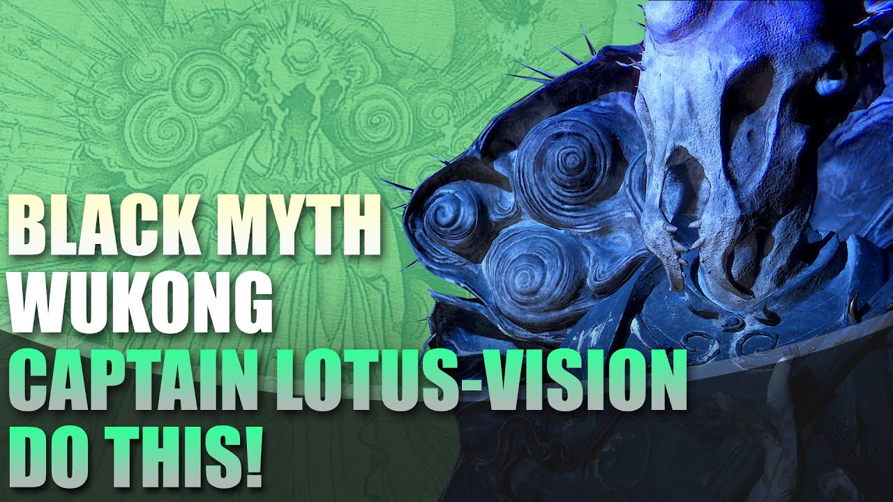 How to Beat Captain Lotus-Vision Easy Guide | Black Myth Wukong - YouTube