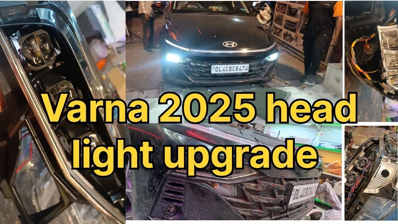 Varna 2025 head light upgrade projtor arvinda electronic and car ...