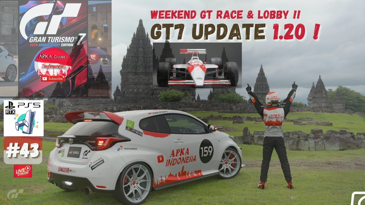 PS5 Gran Turismo 7 Update 1.20 !! | Mclaren Senna MP4/4 Weekend GT Race ...