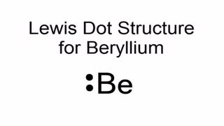 Lewis Dot Structure For Beryllium
