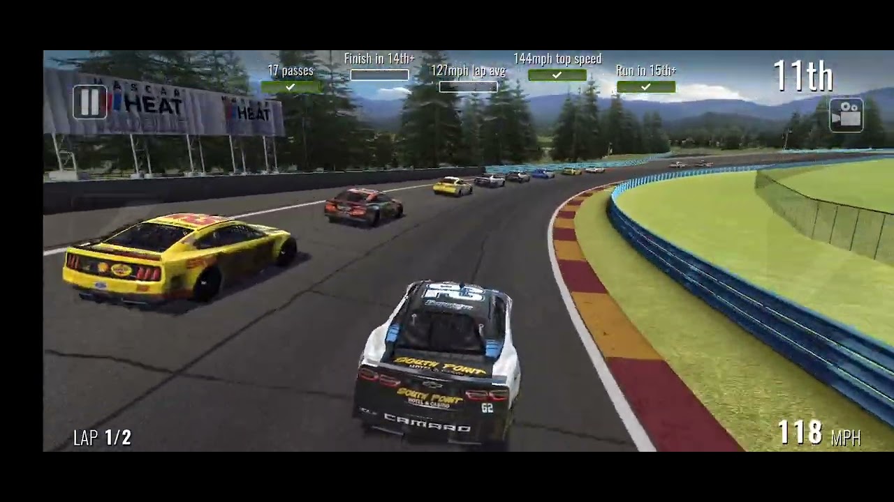 Season 1 Race 23 NASCAR Heat Mobile - YouTube