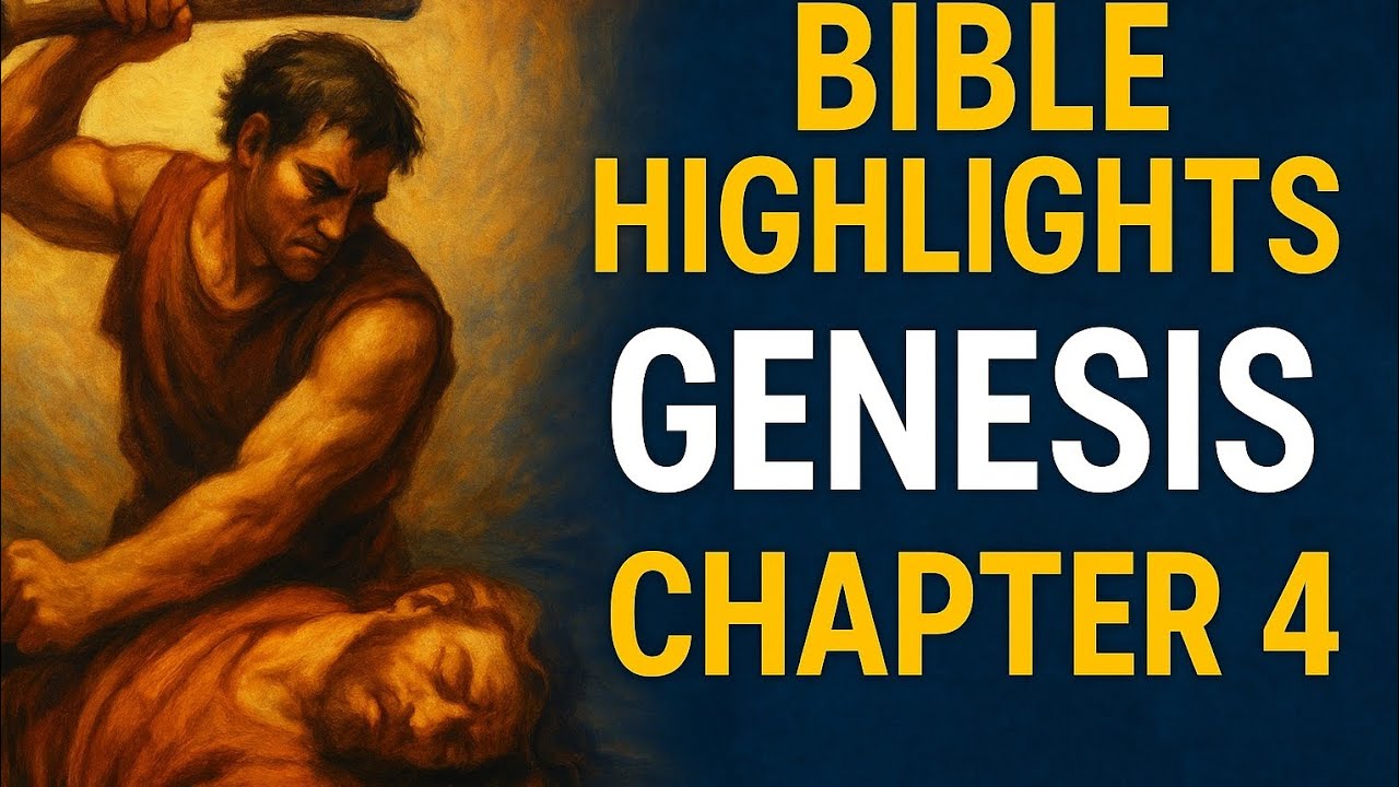 Bible Highlights: Genesis Chapter 4 – Cain & Abel, Jealousy, and God’s ...