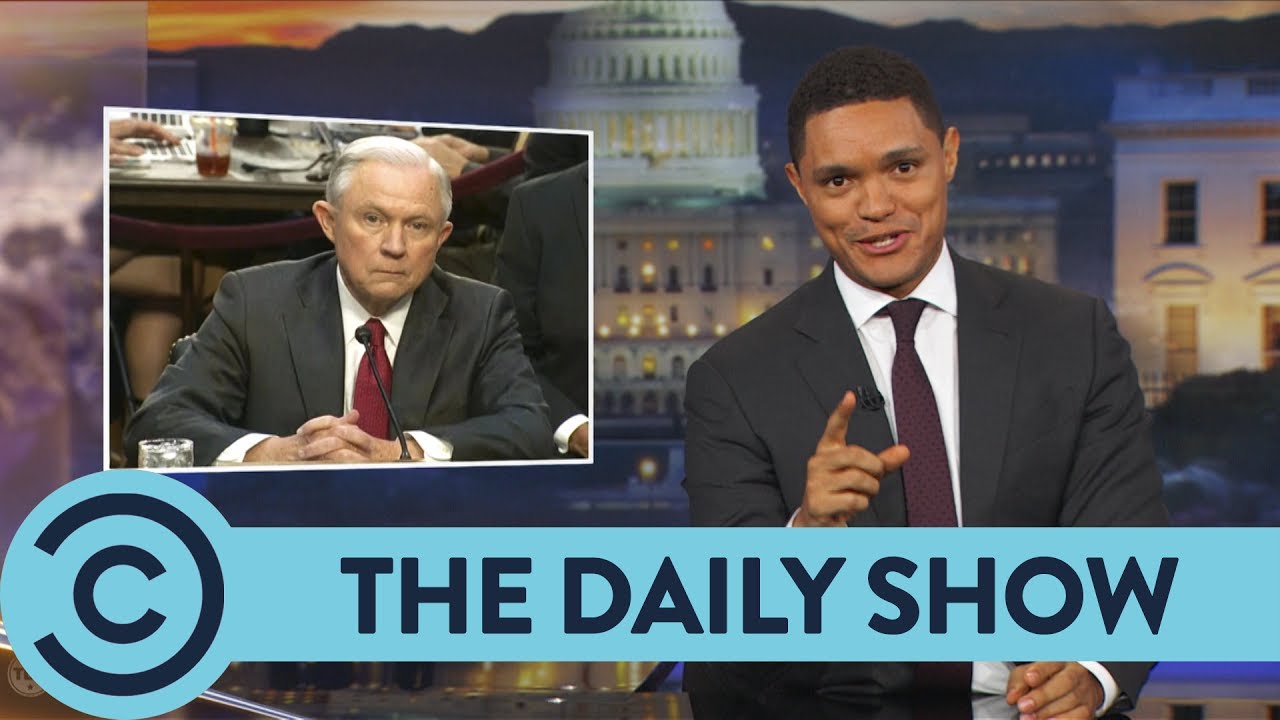 The Daily Show with Trevor Noah | Jeff Sessions Is A Tricksy Hobbit ...