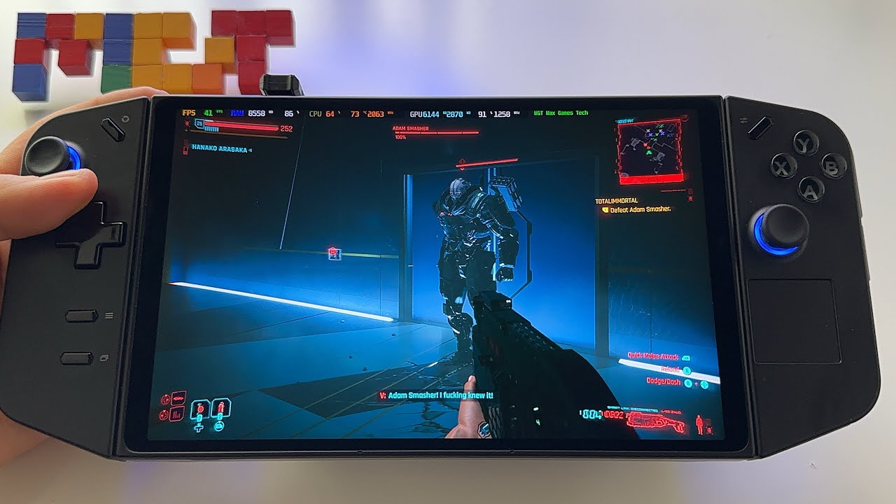 Cyberpunk 2077 | Lenovo Legion GO 1200p handheld gameplay - YouTube