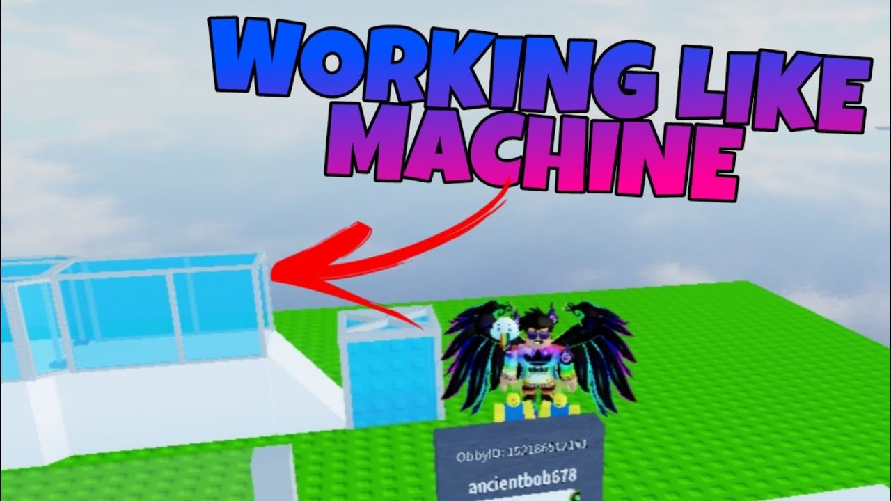 How to create a working detailed LIKE MACHINE in obby creator! # ...