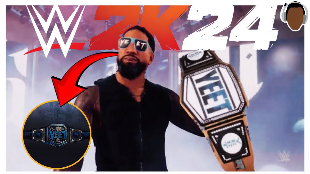WWE2K24|JEY USO custom CHAMPIONSHIPS| DOWNLOAD ON COMMUNITY CREATIONS ...
