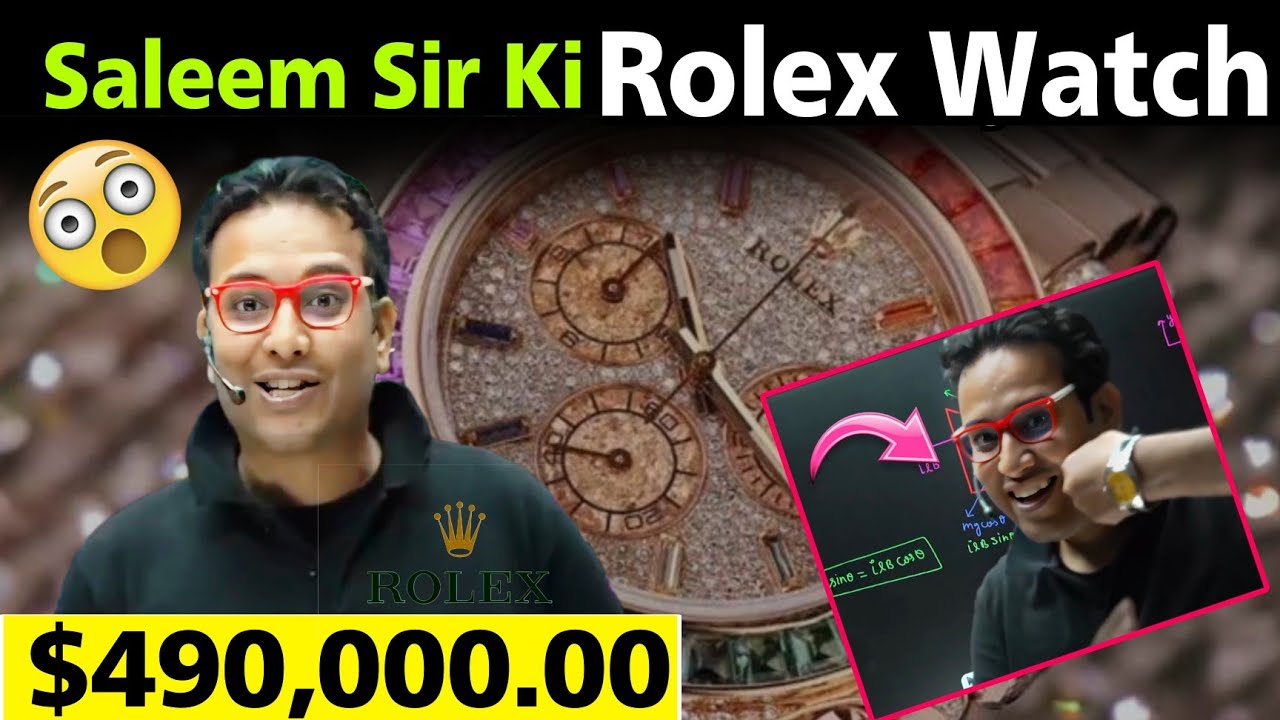Saleem Sir Ki Rolex Watch ⌚ | Saleem Sir's Watch I Saleem Sir Story ...