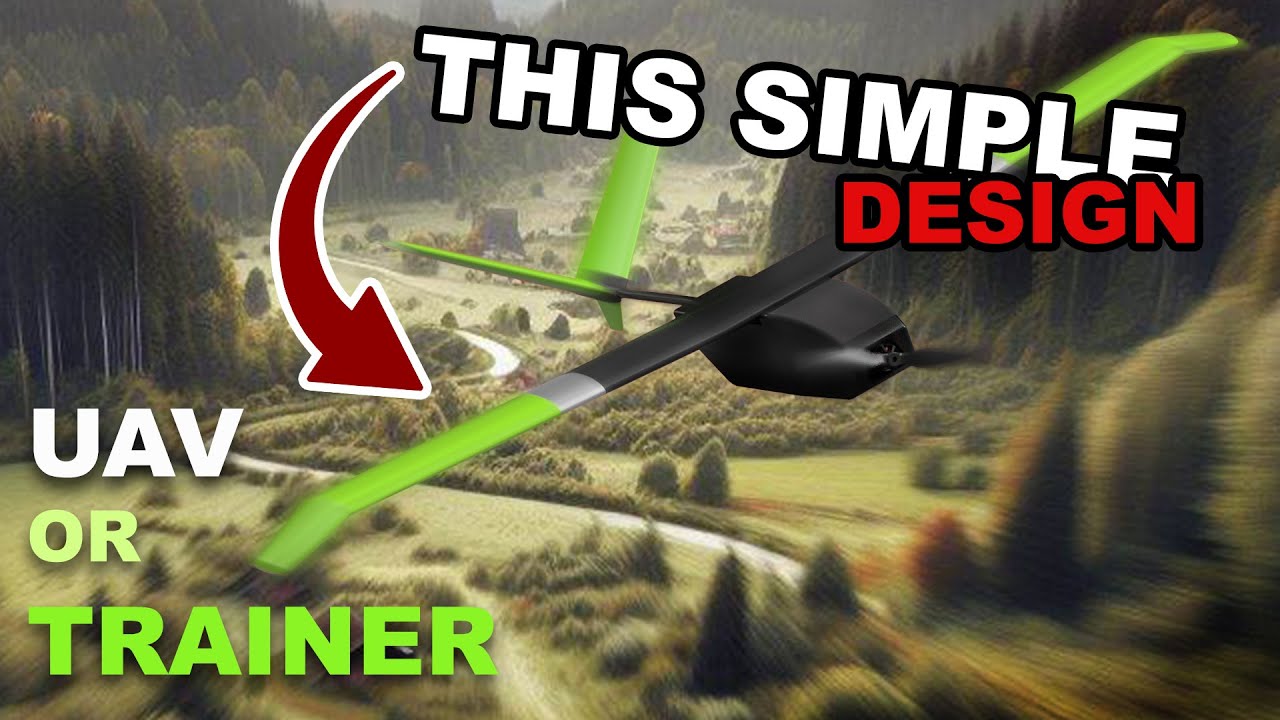 🟢 How to make simple RC FPV PLANE - with NACA Airfoils - YouTube