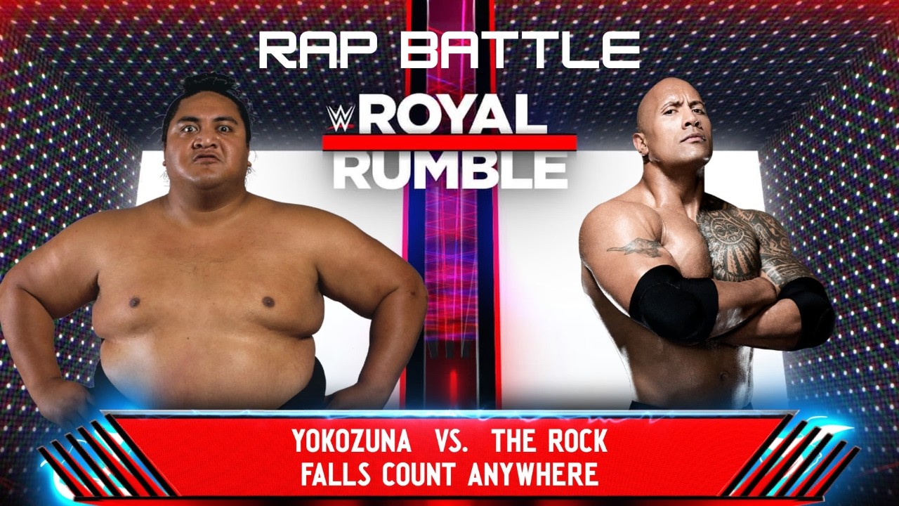Extreme Match with "Rap Battle"🎵 | Yokozuna vs. The Rock | WWE Royal ...