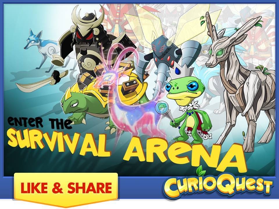Curio Quest - Survival Arena: Healing stat to 0! Fire, Earth, Light ...