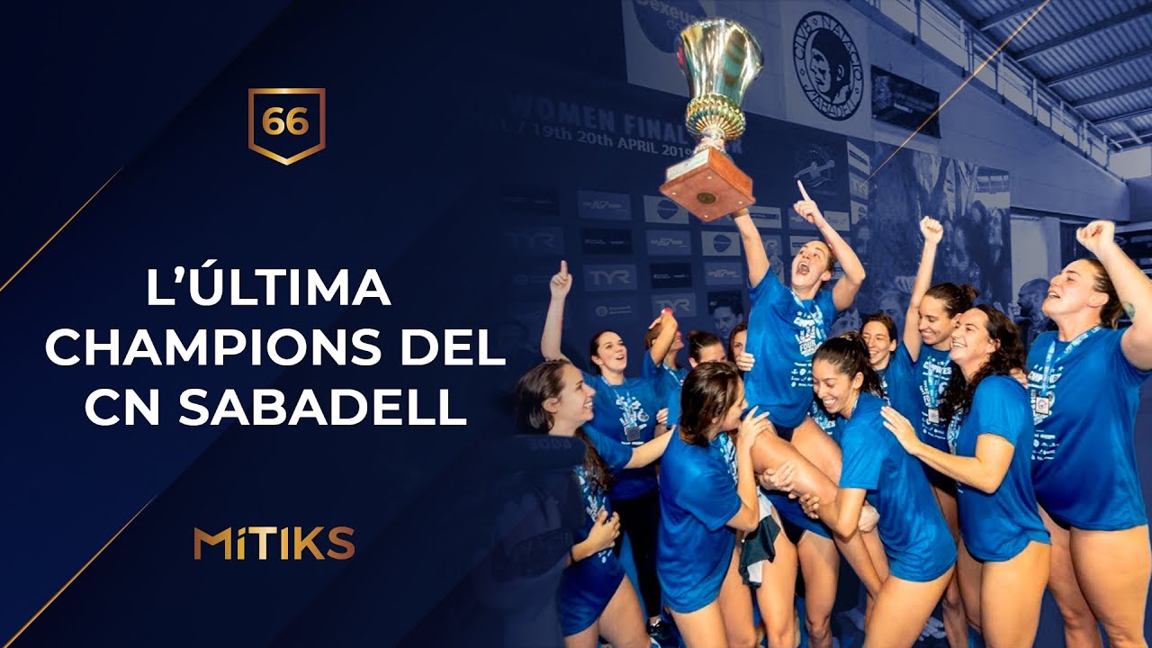 El CN Sabadell femení guanya la Champions de waterpolo - Mítiks 66 ...