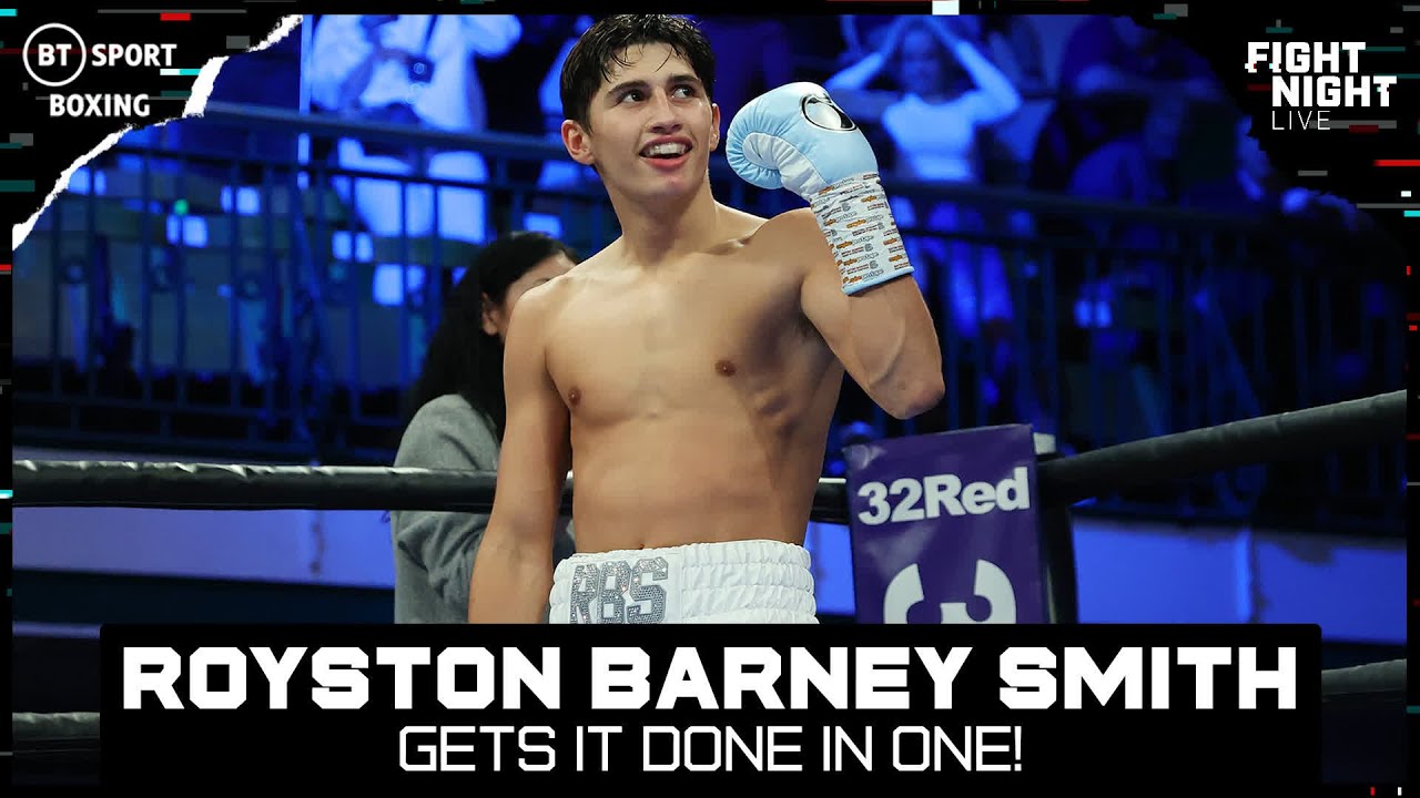 Sugar Boy Roy gets it done in one! | Royston Barney Smith v Paul Holt ...