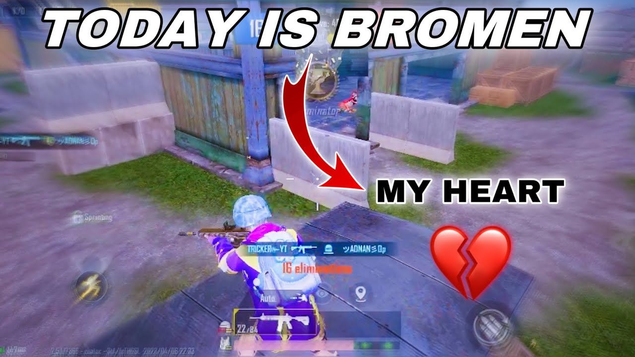 TODAY IS MY BROKEN HEART 💔🔥 | ZOMIX PUBG - YouTube