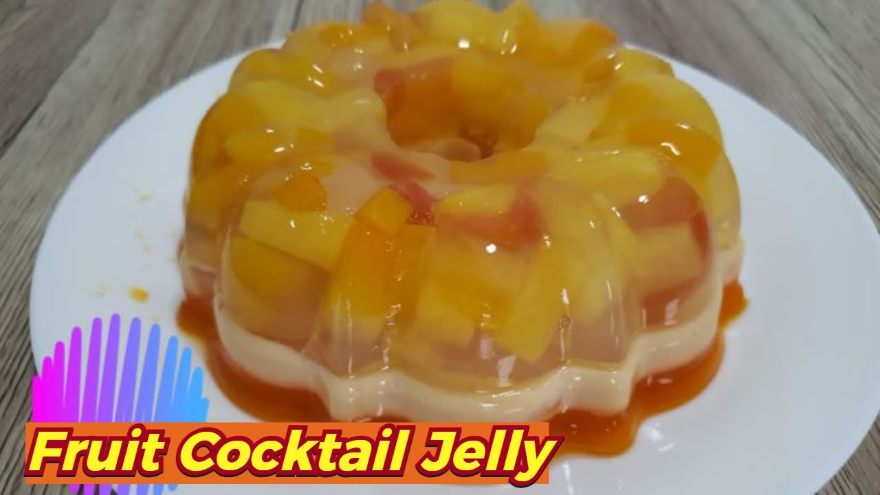 Fruit Cocktail Jelly / Gelatin | How to make Jelly with Fruitcocktail ...
