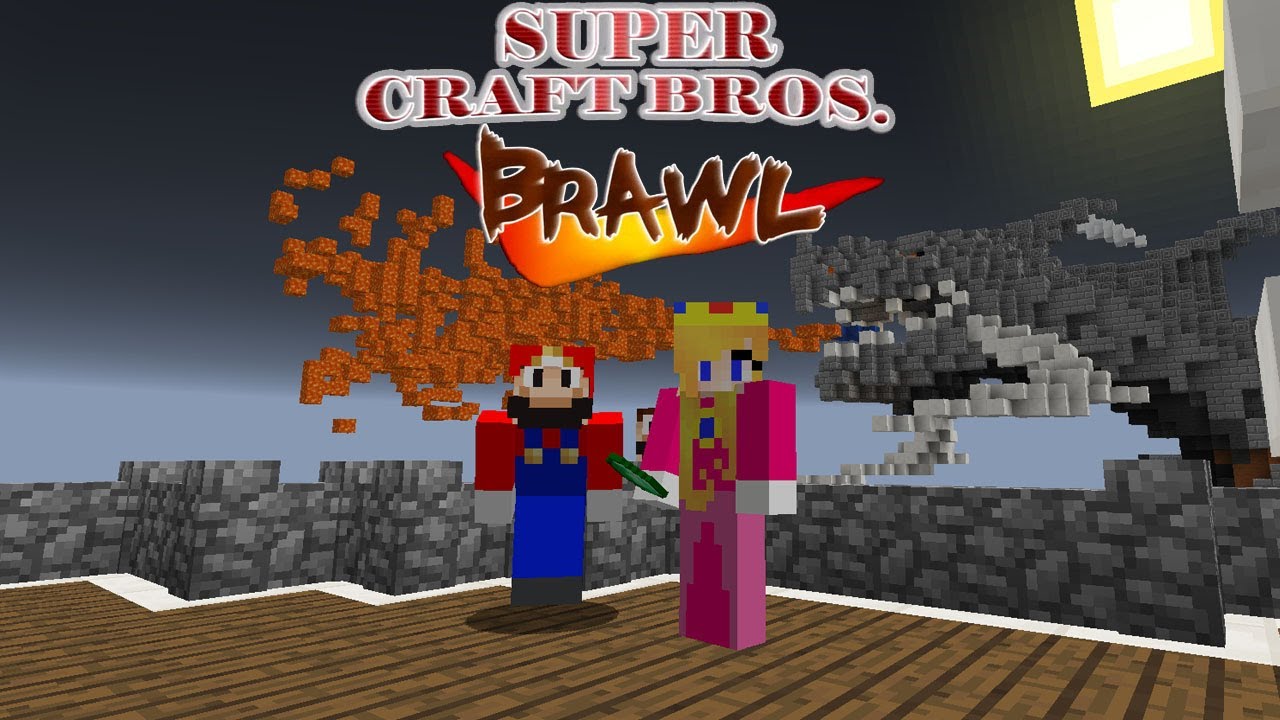 Super Craft Bros Brawl | Minecraft Mini Games | EPISODE 6 - YouTube