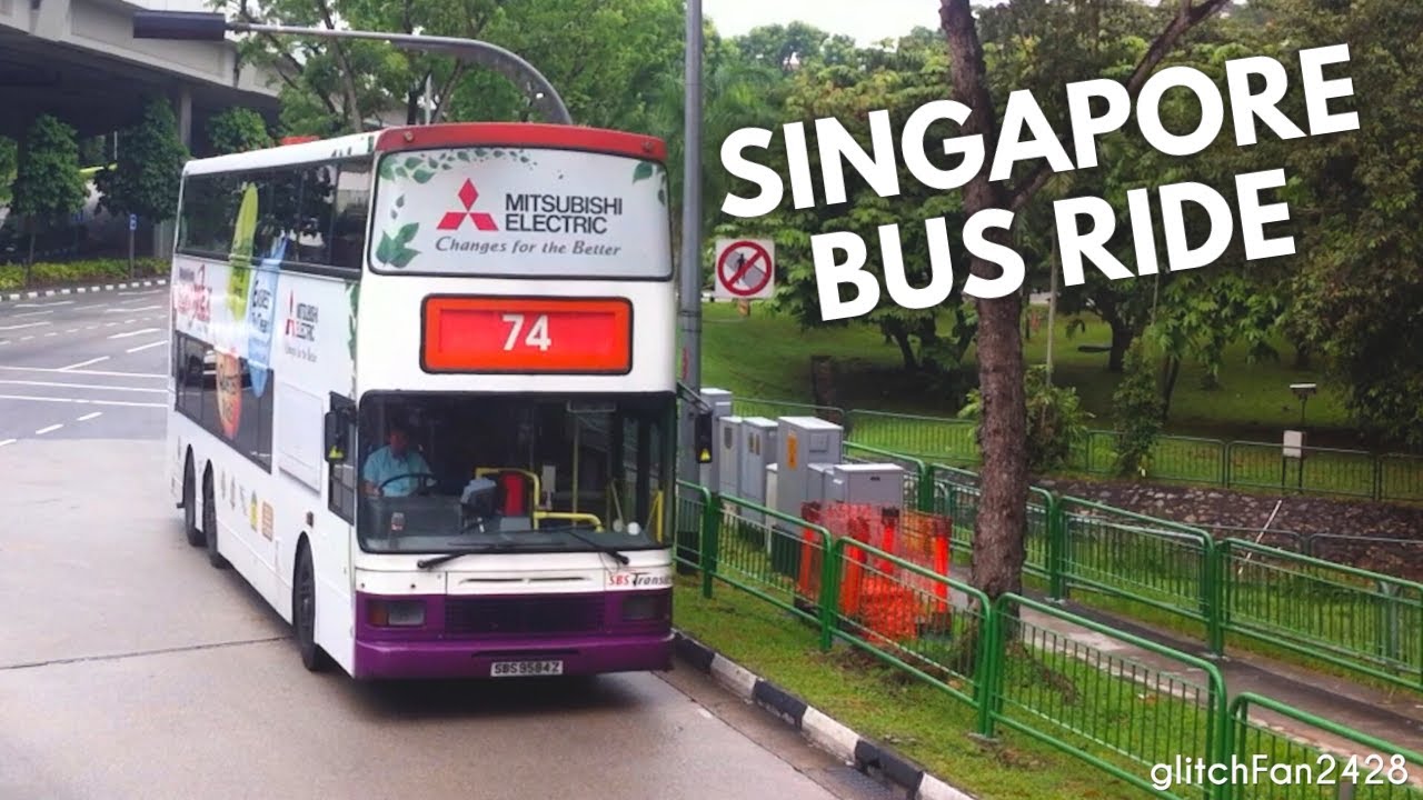 Can You Guess When was this Filmed? Singapore Bus Ride - YouTube