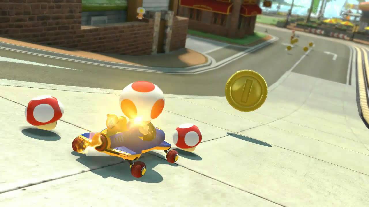 Wii U - Mario Kart 8 - Toad Harbor - YouTube