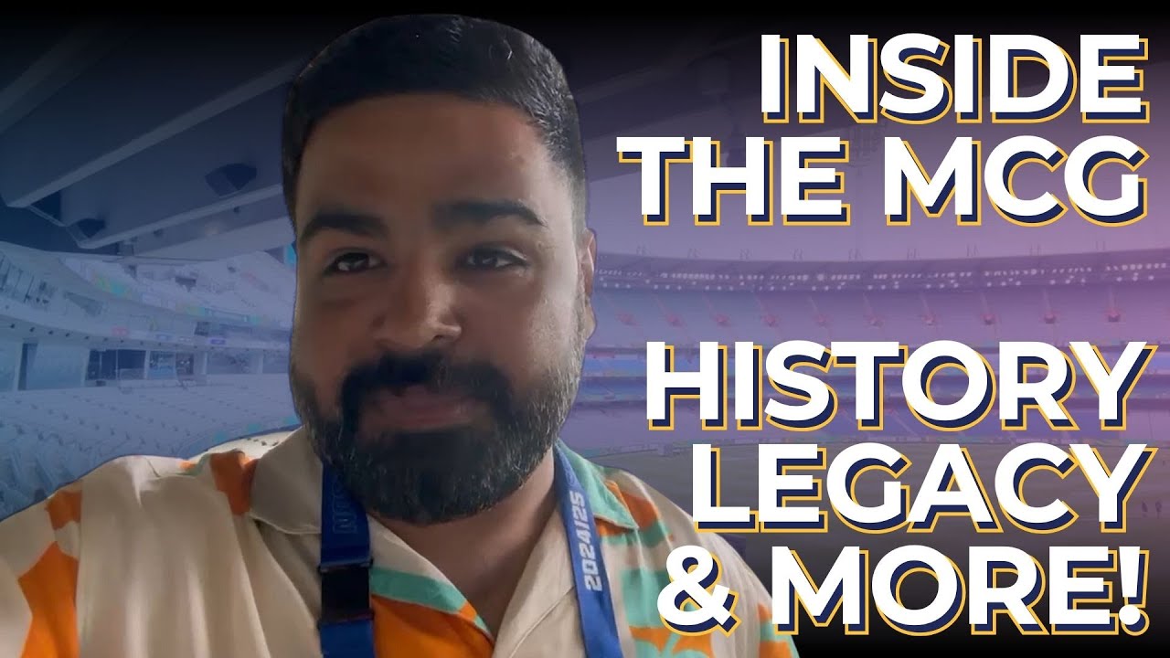 Inside the MCG: A Tour of Cricket’s Most Iconic Stadium - YouTube