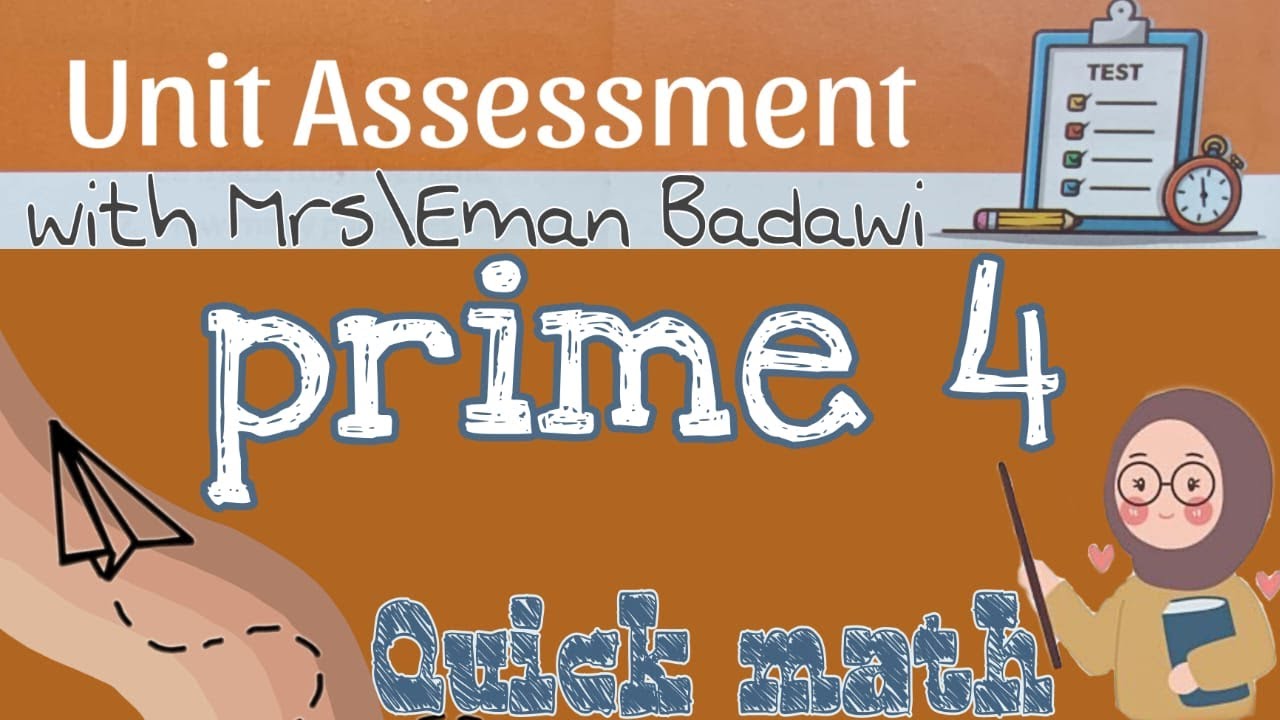 23)Math prim 4,Unit Assessment 10 term 2 - YouTube