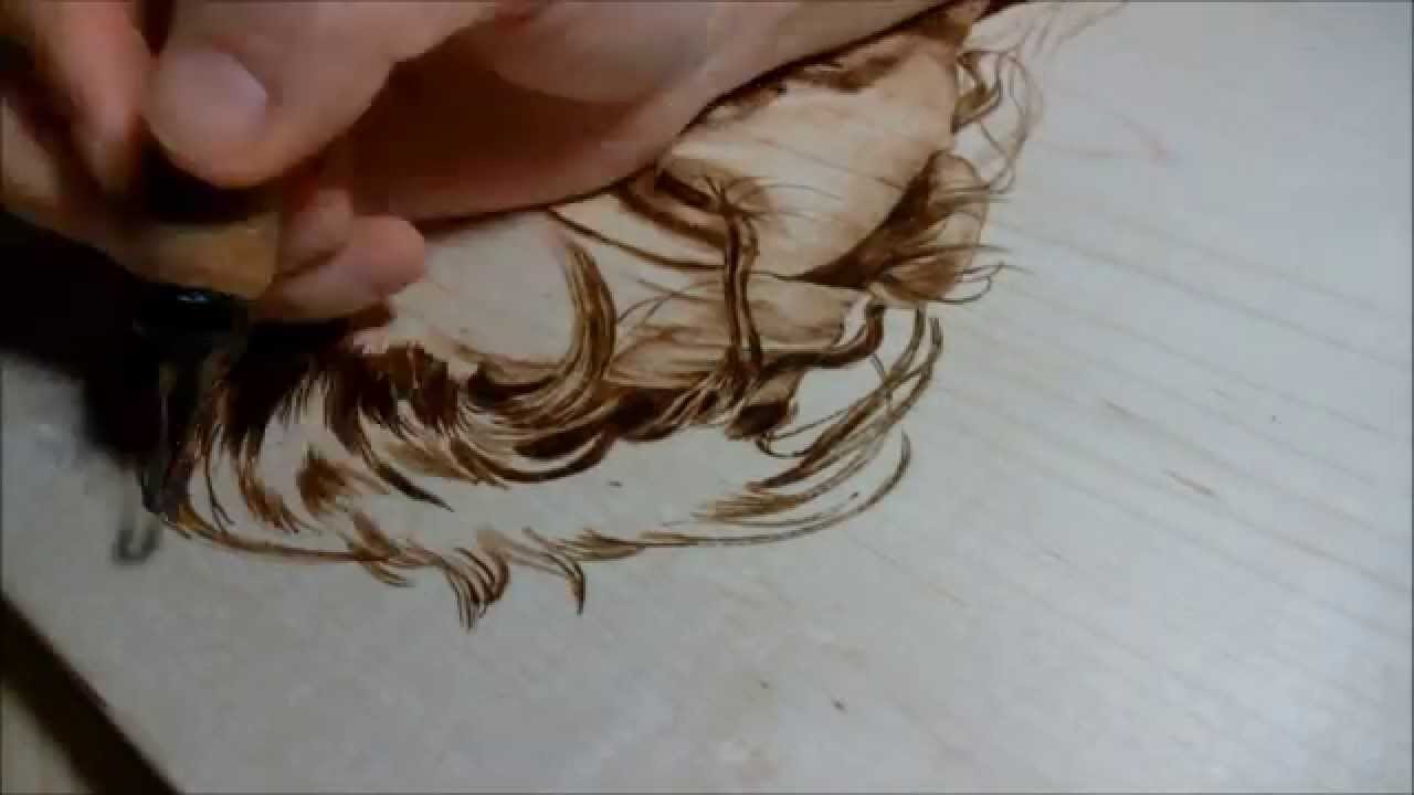 Pyrography art by jean bouick-12(Chuno....oh-jiho) - YouTube