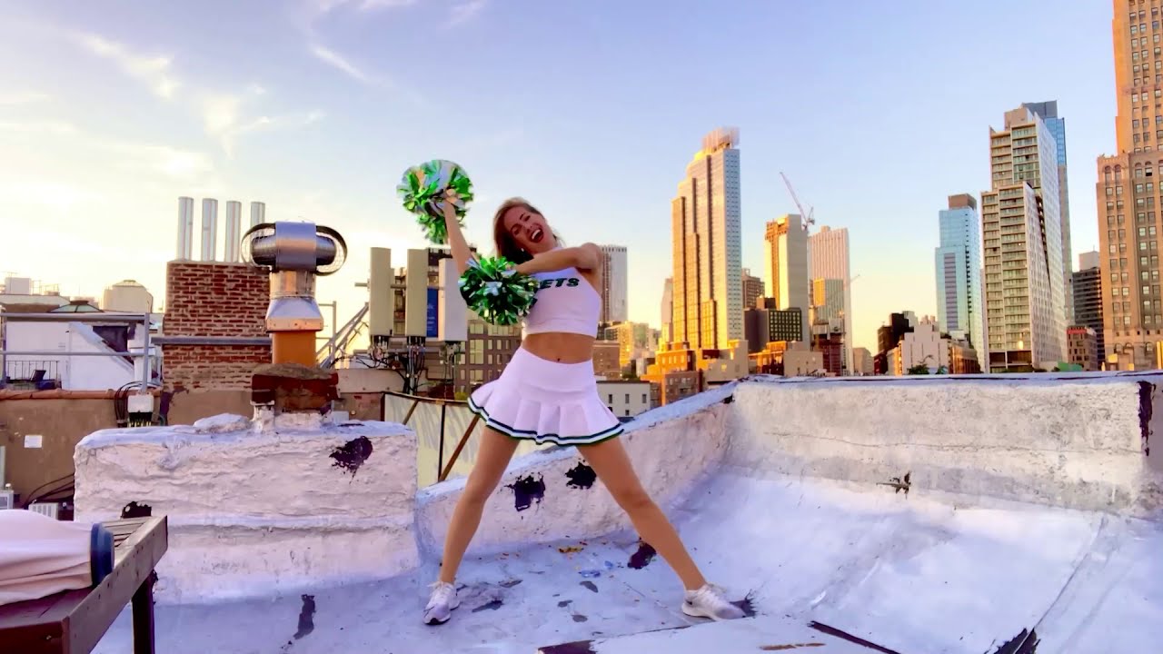 2020 New York Jets Flight Crew Cheer & Dance Halftime Performance - YouTube