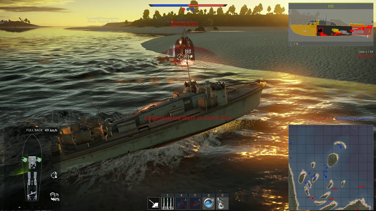 War Thunder perfect spawn in boat, fliped 1sec afther spawning xD - YouTube