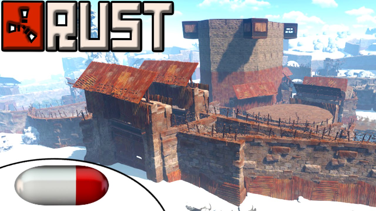 Rust Base Tours: King's Compound | Advanced Base Builds feat. Zombie ...