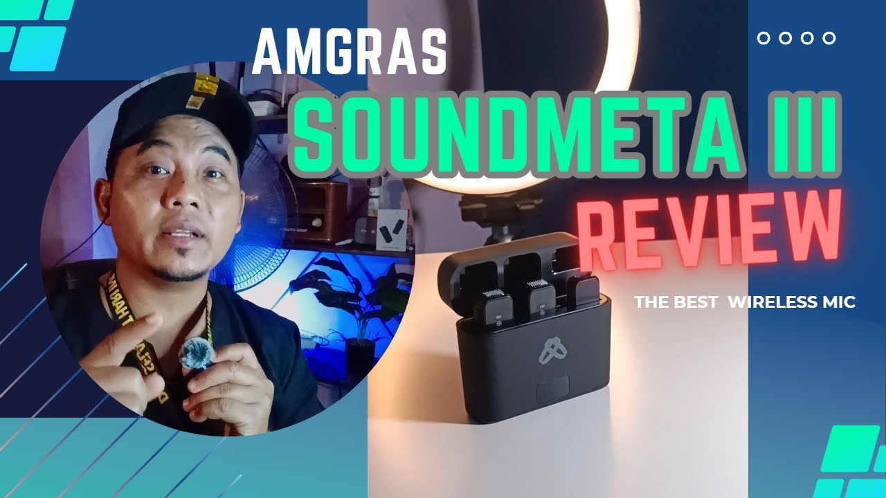 Review Wireless Mic Amgras SoundMeta III - YouTube