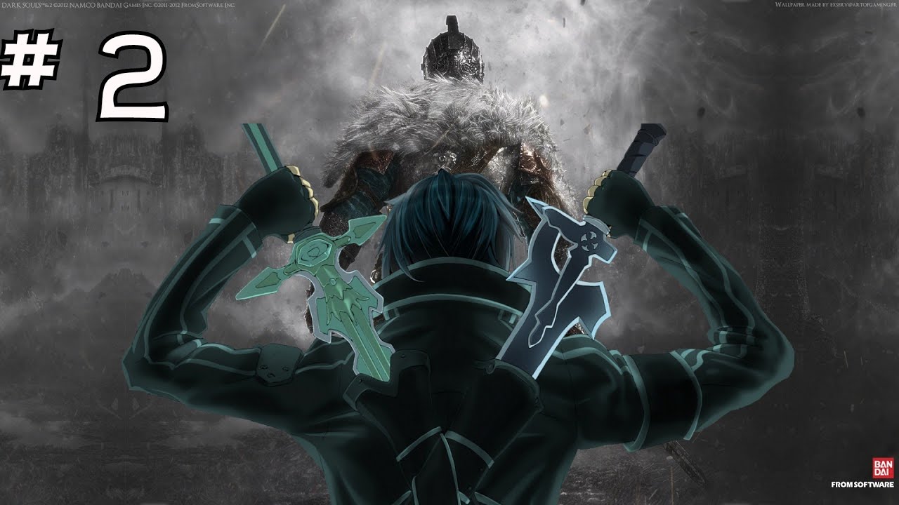 Dark Souls 2: Kirito Challenge | Ep. 2 - Look At My Power Stance - YouTube