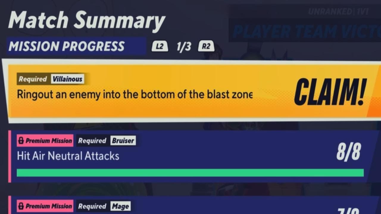Ring Out at Bottom of Blast Zone, Harley Heroic Villain, MultiVersus ...