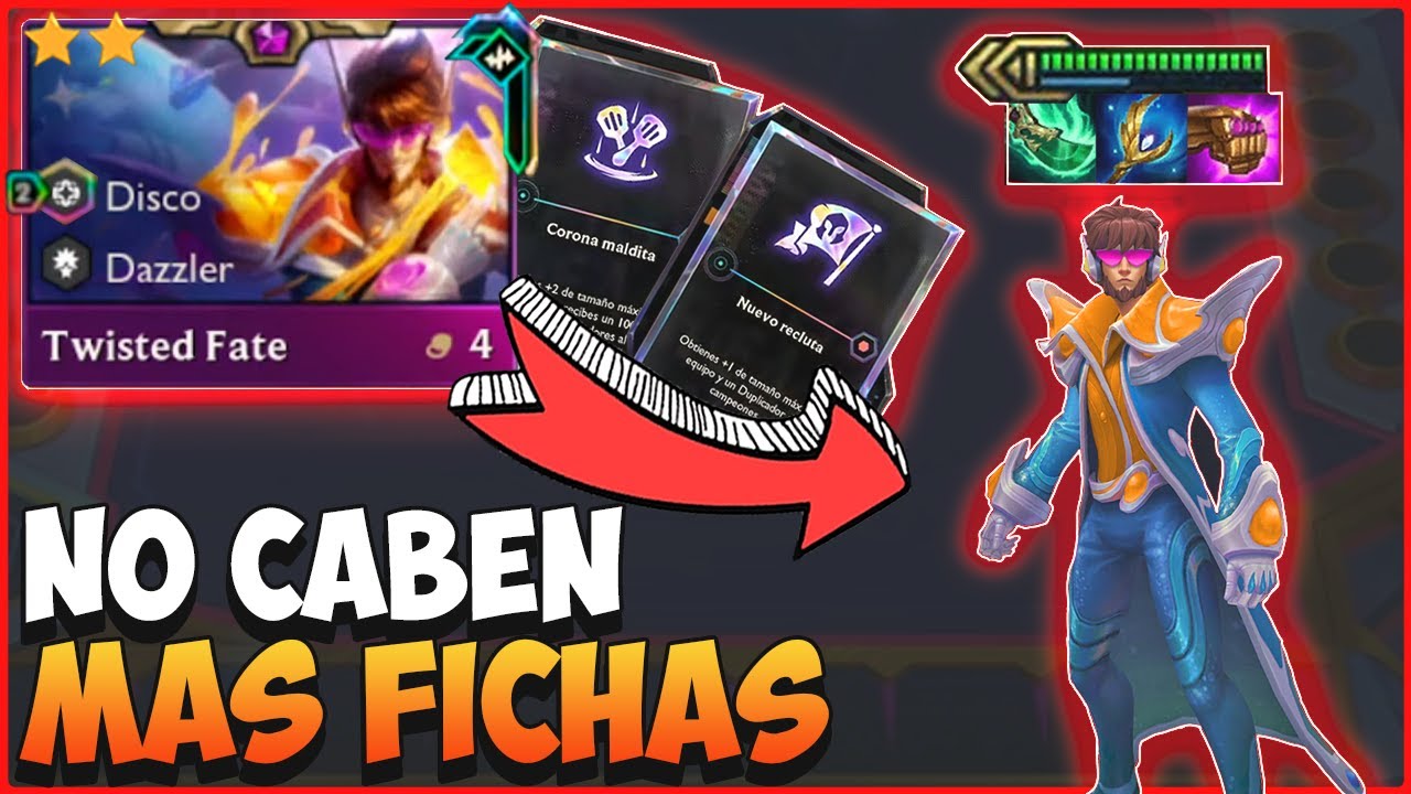 LLENO la MESA con 14 FICHAS con 6 Disco ( TFT SET 10 Teamfight Tactics ...
