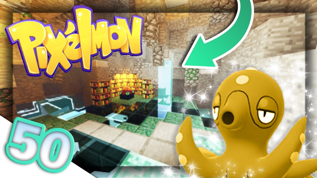 Starting the Secret Base! | Pixelmon: Pokecentral | Episode 50 - YouTube
